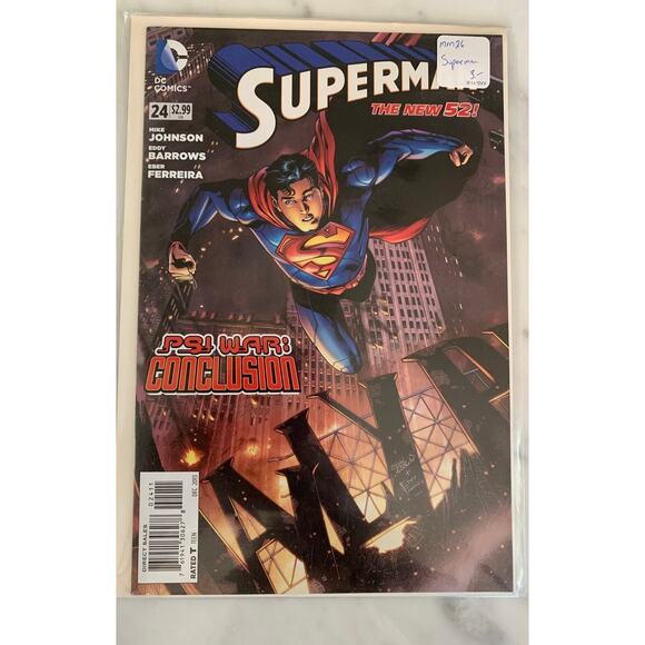 DC Comics | Accents | Superman The New 52 Comic Book 24 | Poshmark